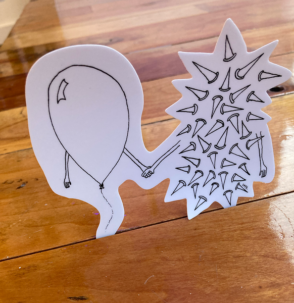 Beautiful Weirdos #18 Sticker
