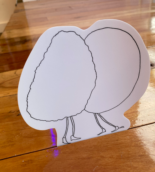 Beautiful Weirdos #9 Sticker